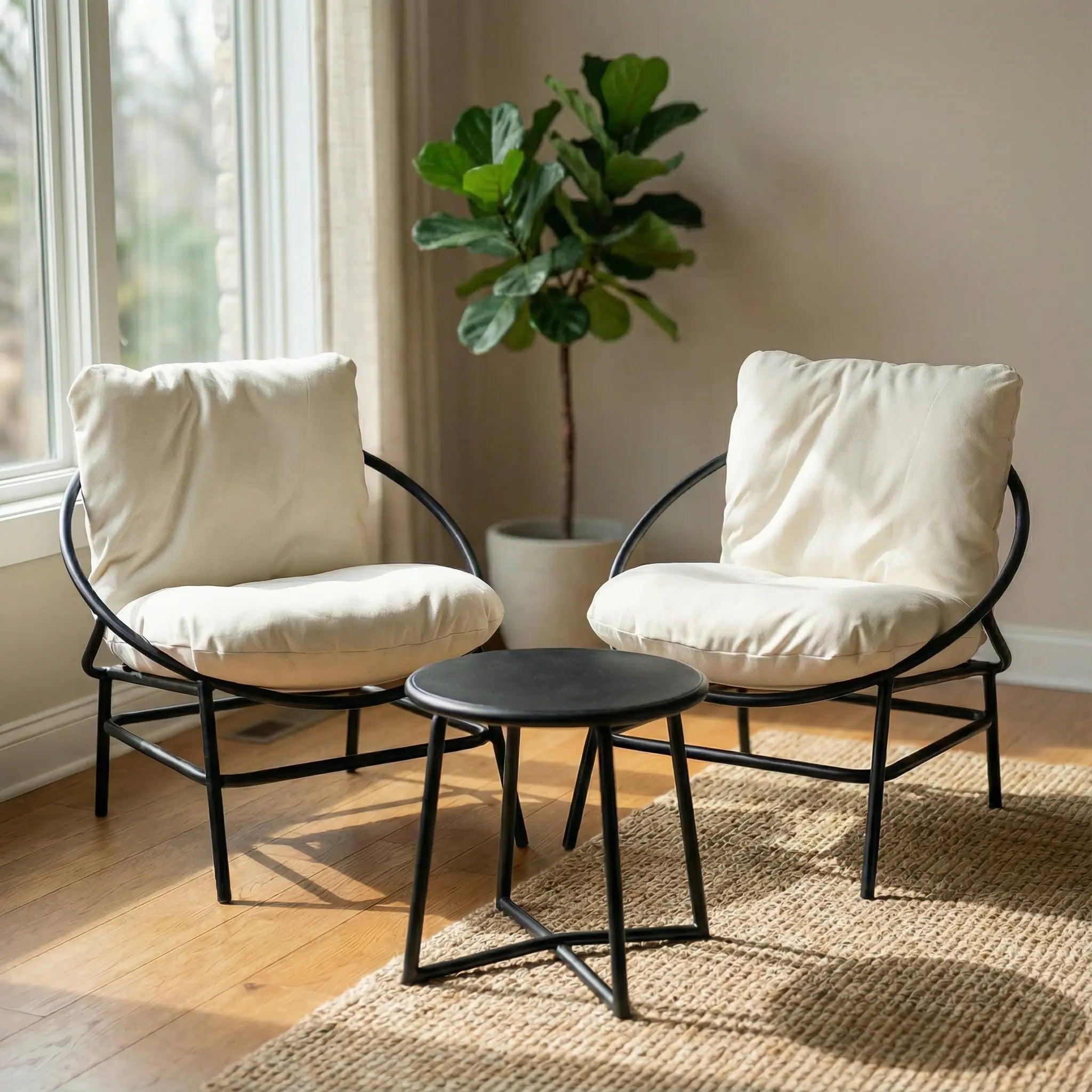 Liora Set by Magalis | Compact Outdoor Bistro Set Egypt – Magalis Egypt